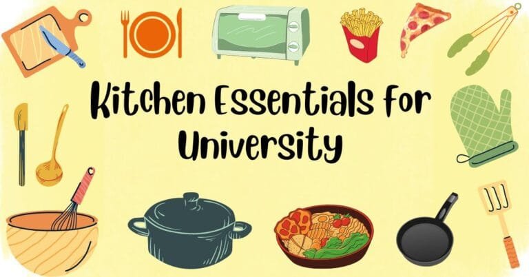 Kitchen Essentials for University UK 2026, Must-Have List - The ...